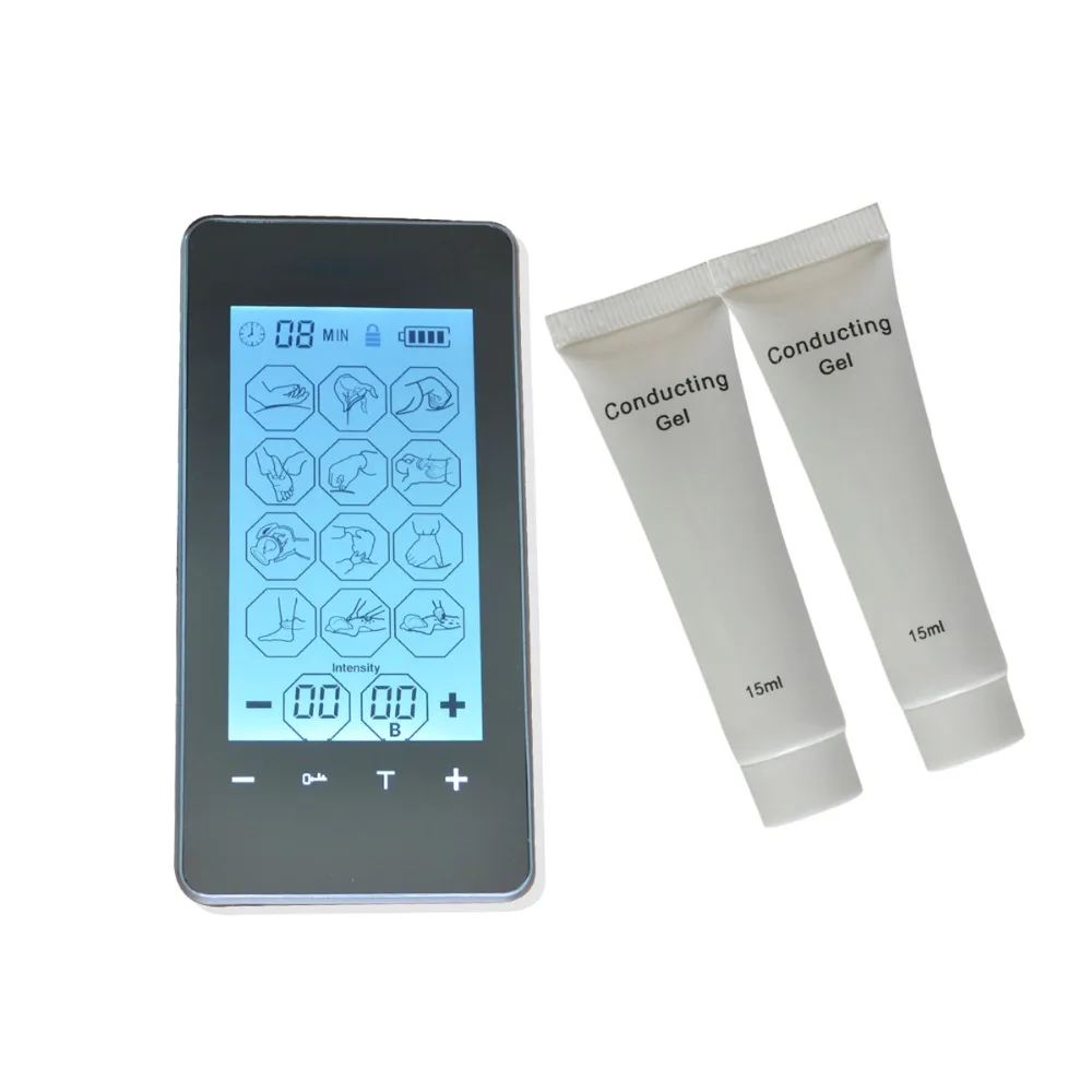 Touch Screen Smart Electronic Pulse Massager 12mode Tens Acupuncture Electro Therapy Massage