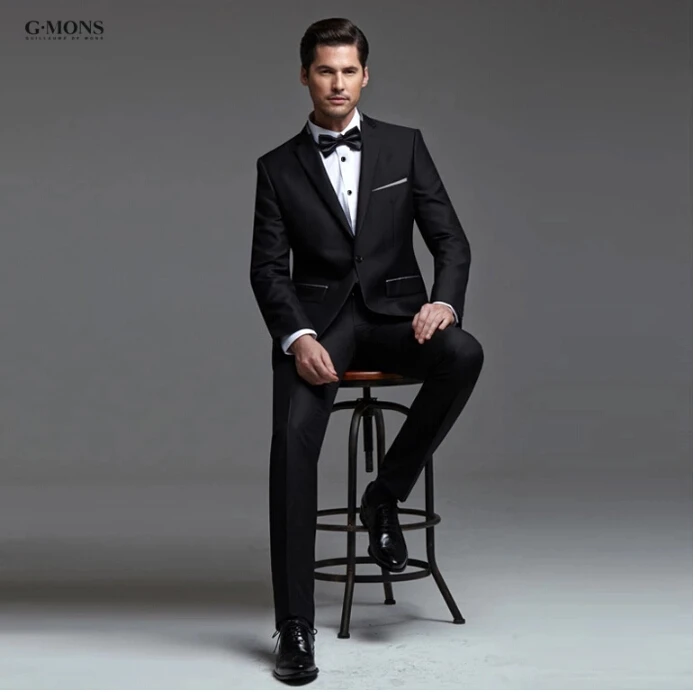 Fraque terno ternos de casamento para homens calças Custom Made smoking ...