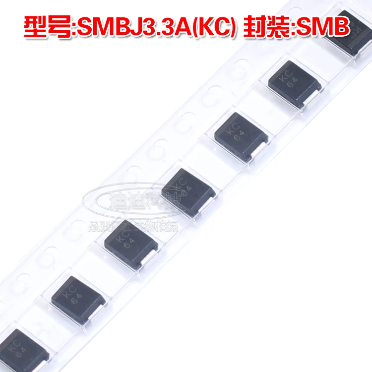 New SMBJ3.3A SMB Silk Screen KC TVS Transient Suppression Diode 3.3V SMD
