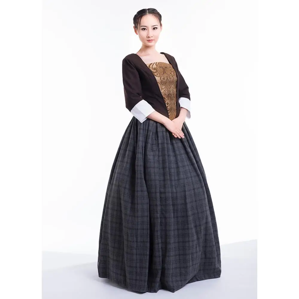 Outlander Jenny Fraser Murray Medieval Cosplay Costume - AllCosplay.com