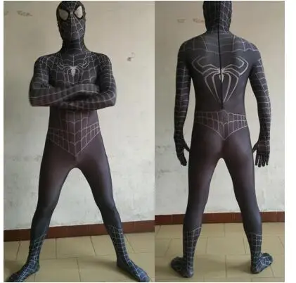 Red Black Spiderman Costume Spider Man Suit Spider man Costumes Adults ...