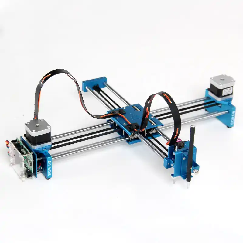 DIY Metal DrawBot handwritten word Pen Plotter Machine X Y axis ...