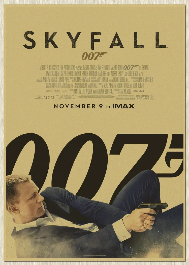 James Bond Poster Skyfall