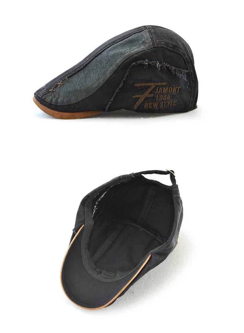 JAMONT Vintage Boys Flat Caps Casual Men Wear Newsboy Cap Newsy Caps ...