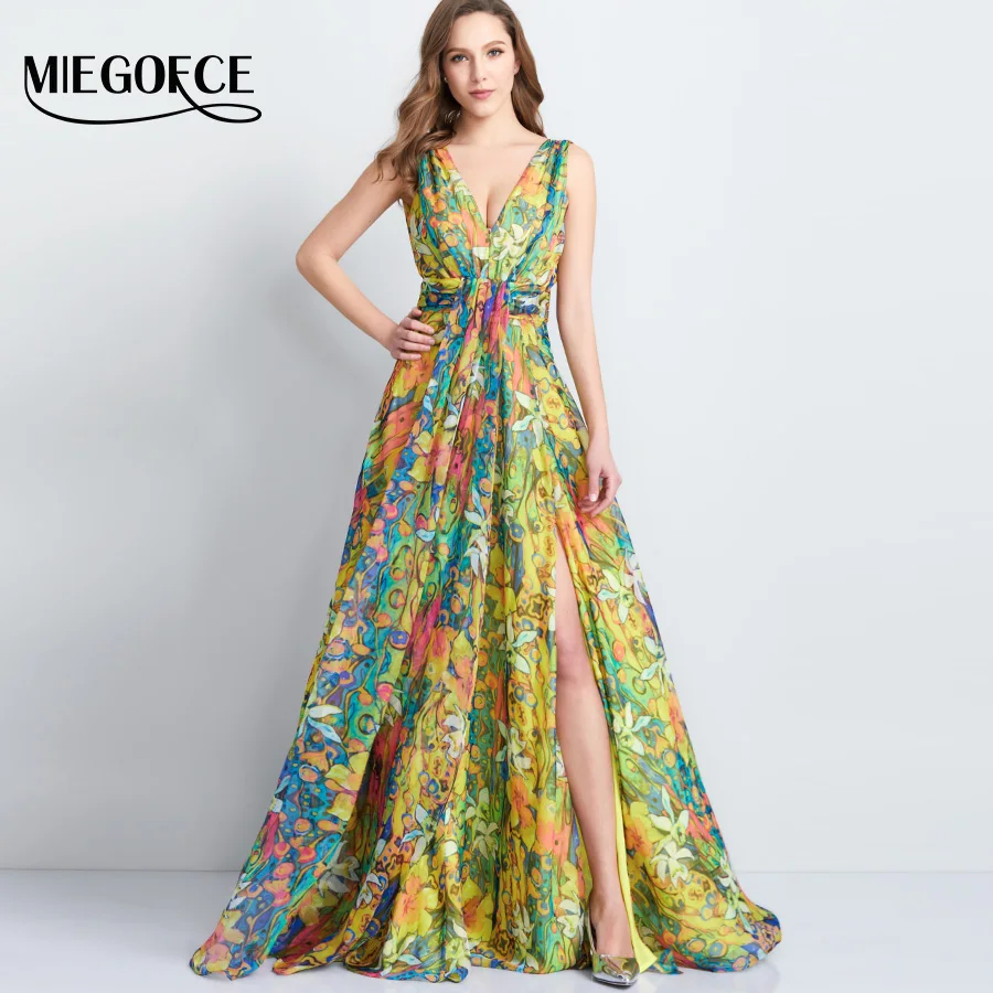 Aliexpress.com : Buy Women Elegant Summer Dress v Neck Sleeveless ...