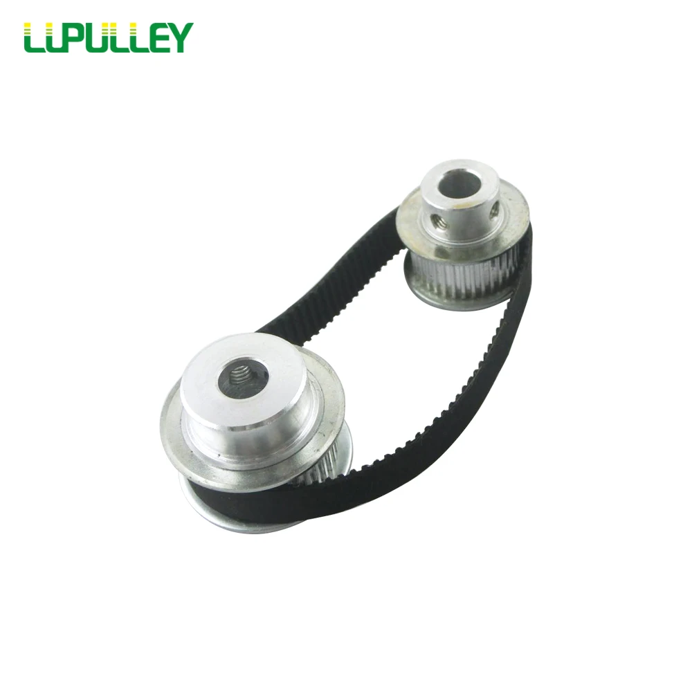 Lupulley Xl Timing Belt Pulley Set Reduction 2:1 20teeth 10teeth 160mm ...