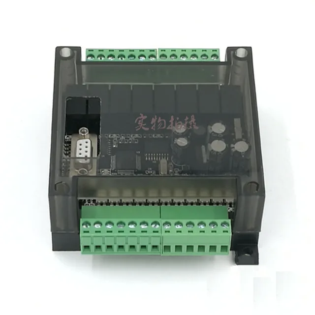 Plc Industrial Control Panel Fx1n 10mr Fixed Plug Terminals Single Board Plc In Relays From Home