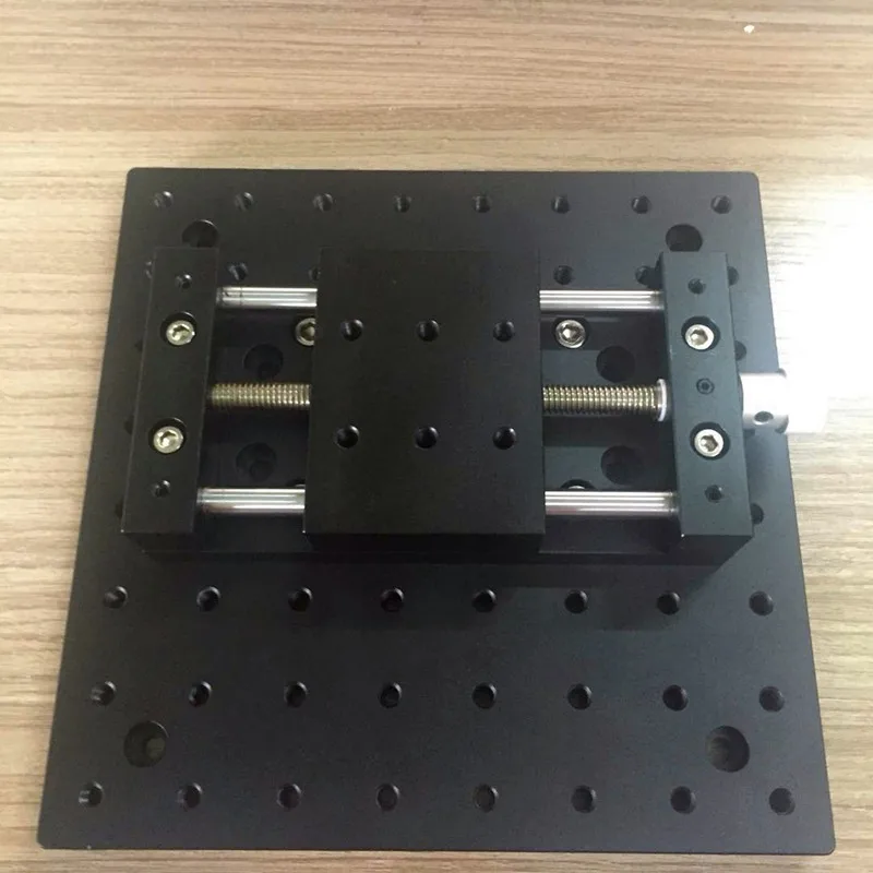 2-Axis Manual Precision Slide Table 2D Displacement Table Optical Micro ...