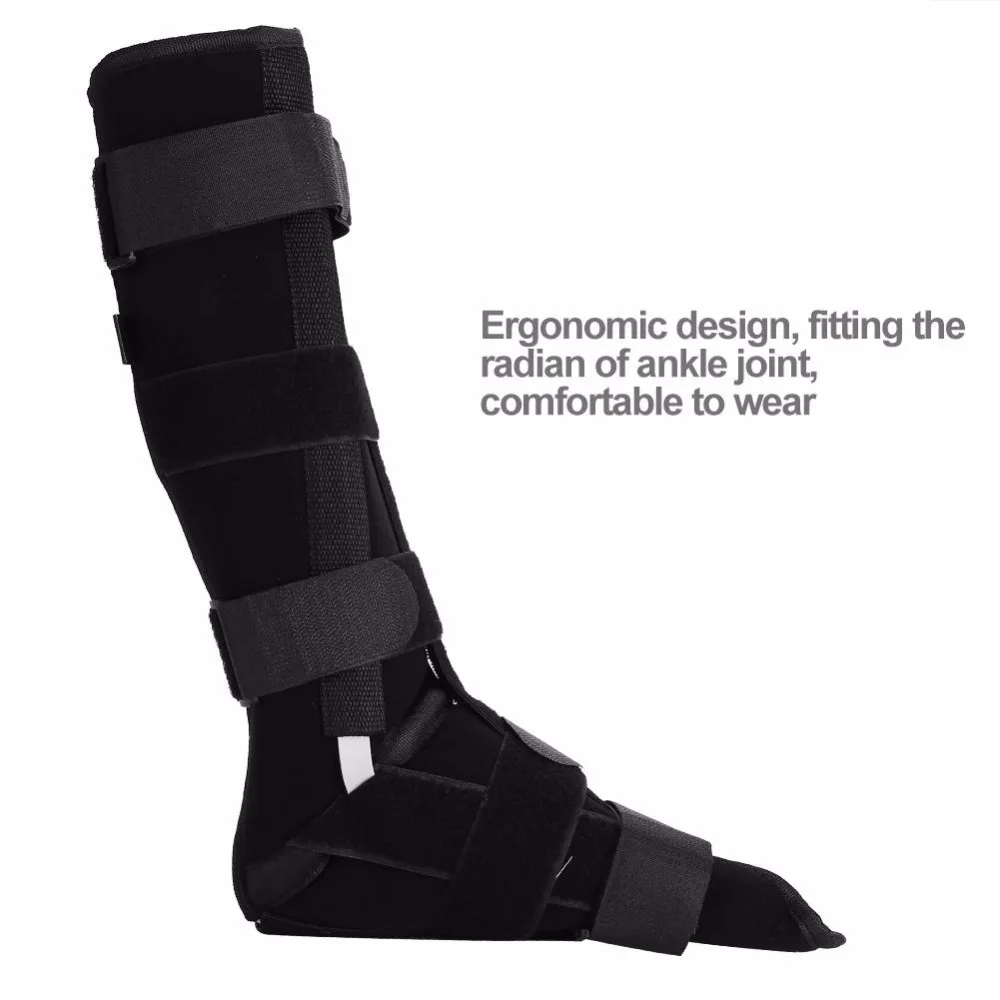 Medical Leg Brace Foot Drop Splint Ankle Support Calf Limb Support ...