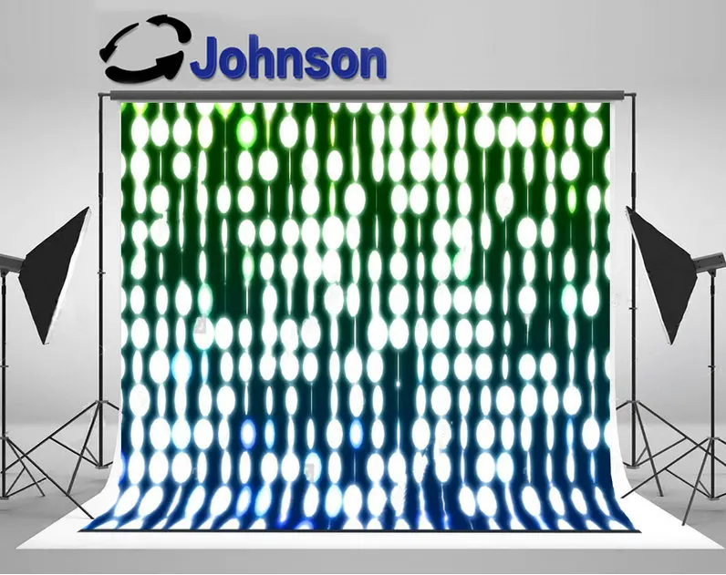 led nice abstract backdrop Vinyl cloth High quality Computer print ...