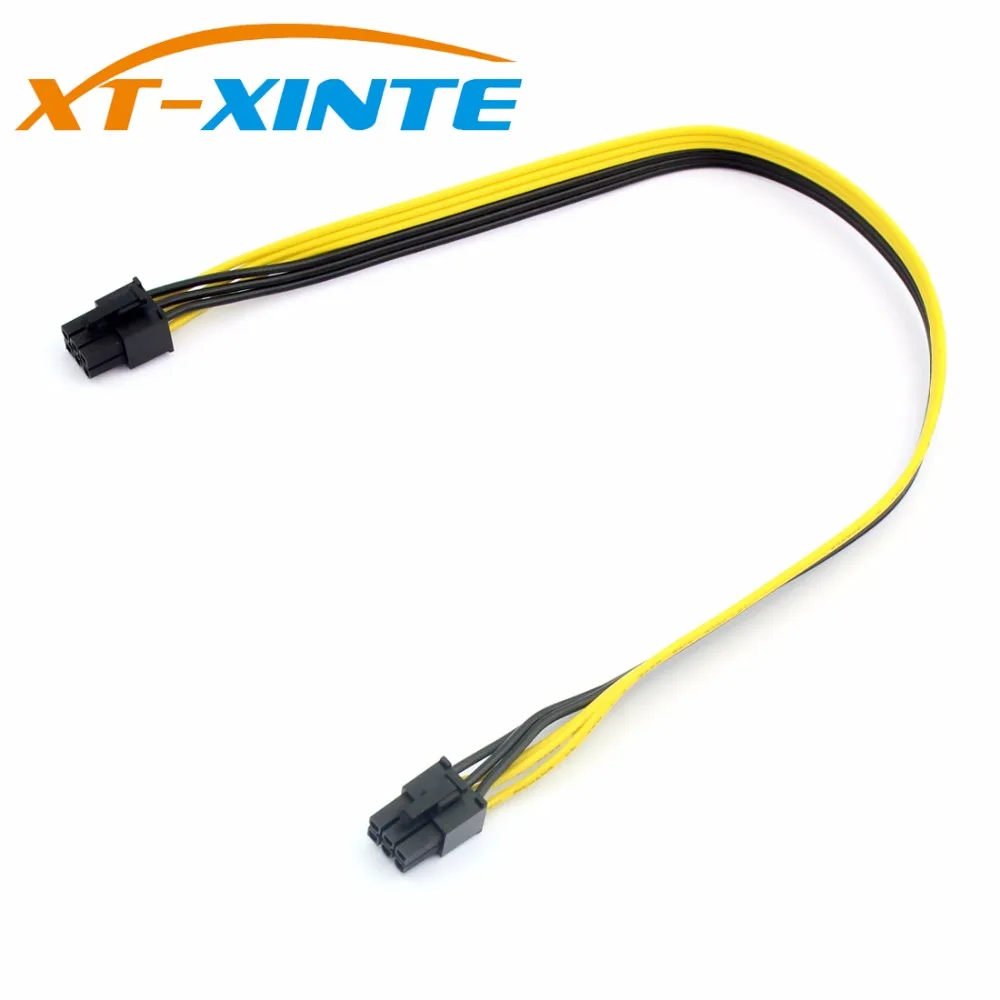 40cm Cable Adapter 6p To 6p 18awg Wire Line Graphics Extension Cord ...