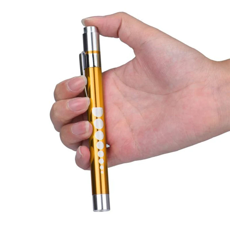 1 Medical Pen Flashlight Pupil Medical Doctor White Light 50000 (H) Can ...