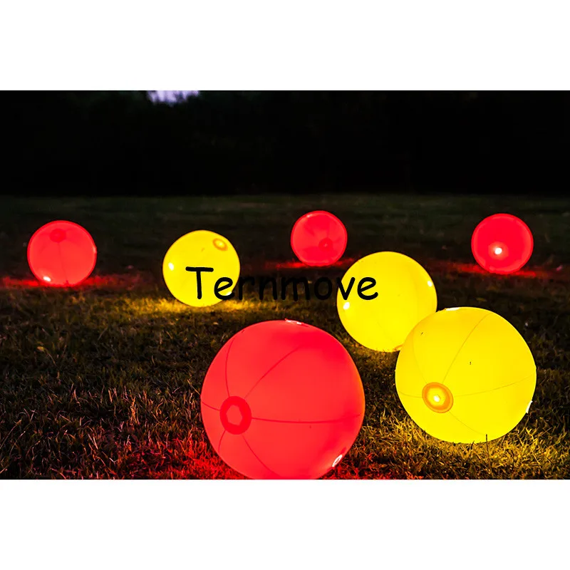 inflatable-touch-punch-beach-ball-sound-control-PVC-Inflatable-LED ...