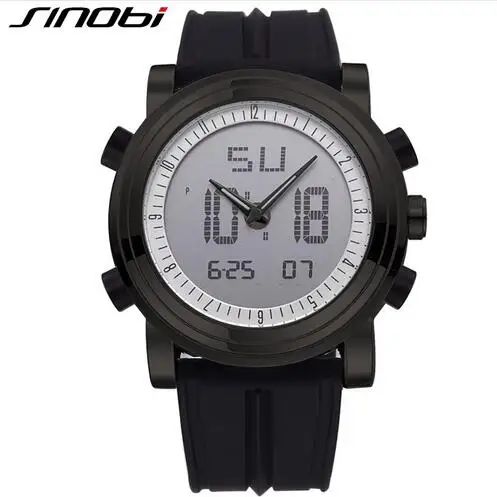 Sports Chronograph Men's Wrist Watch Digital New SINOBI | Sadoun.com