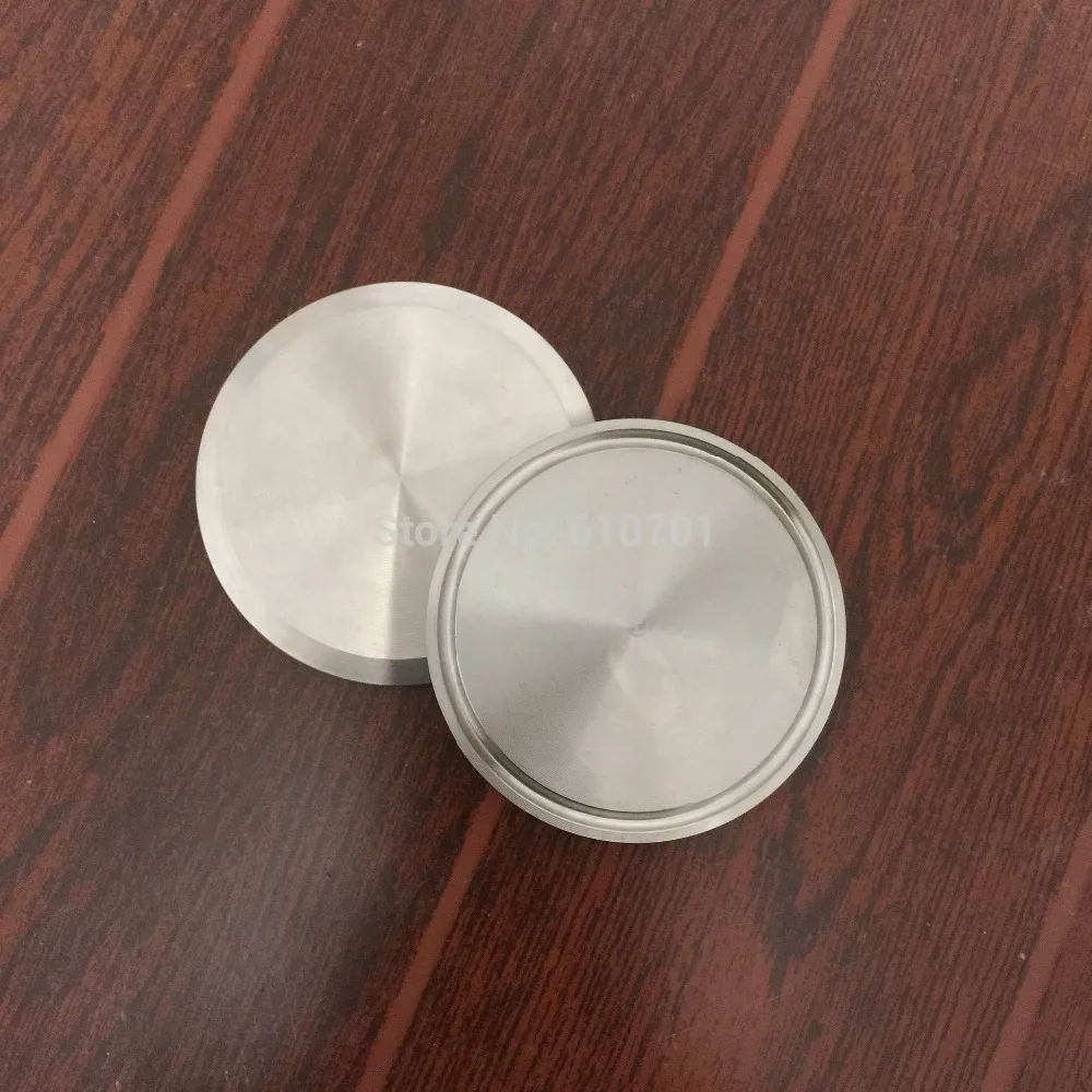 2pcs 2.5" 63mm SS304 Sanitary End Cap fits 2.5" Tri Clamp with Ferrule ...