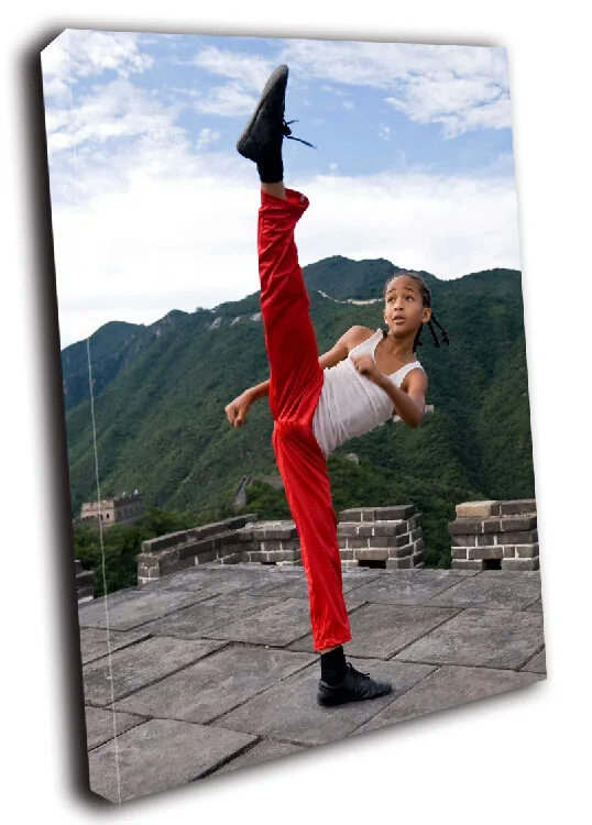 Karate Kid Jaden Smith Kick