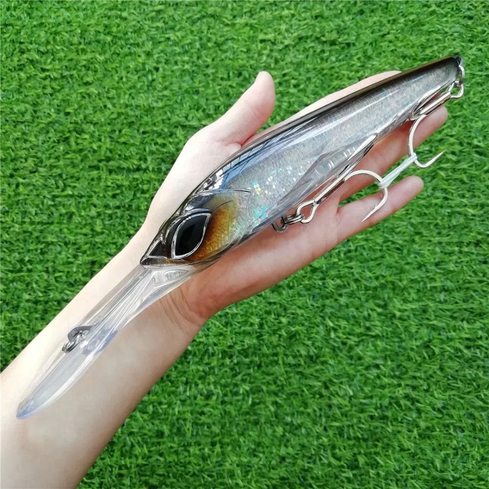 NOEBY 1PC 18cm 90g floating 5-6.5m minnow hard lure fishing lure Deep ...
