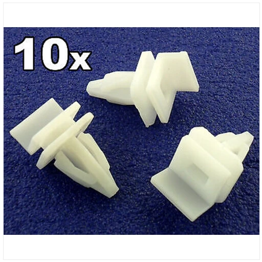 10x For Honda Accord Plastic Side Sill / Skirt Upper Mounting Trim Clip ...