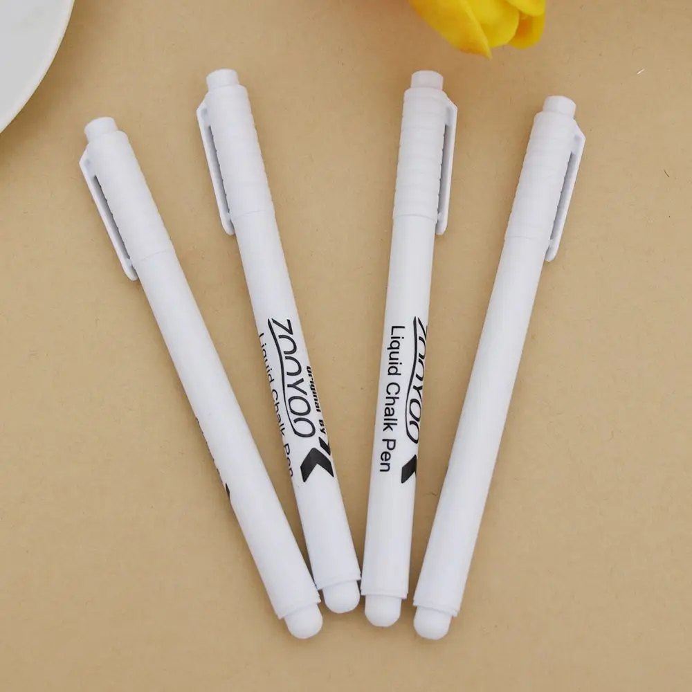 1pcs White Liquid Chalk Pen Marker Whiteboard Marker Material Stationery Chalkboard Blackboard