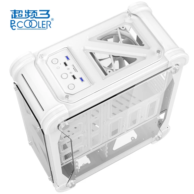 Desktop: Cheap PCCOOLER Blizzard Computer Case Desktop Acrylic ...