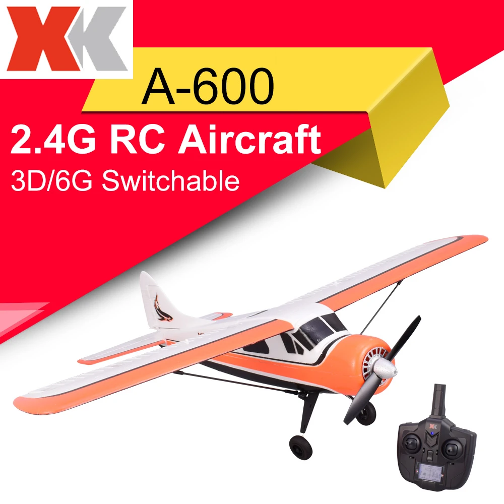 XK DHC-2 A600 4CH 2.4G B M 3D 6G Mode RC A 6 Axis G US US $50.84 les-petits-socratiques.fr