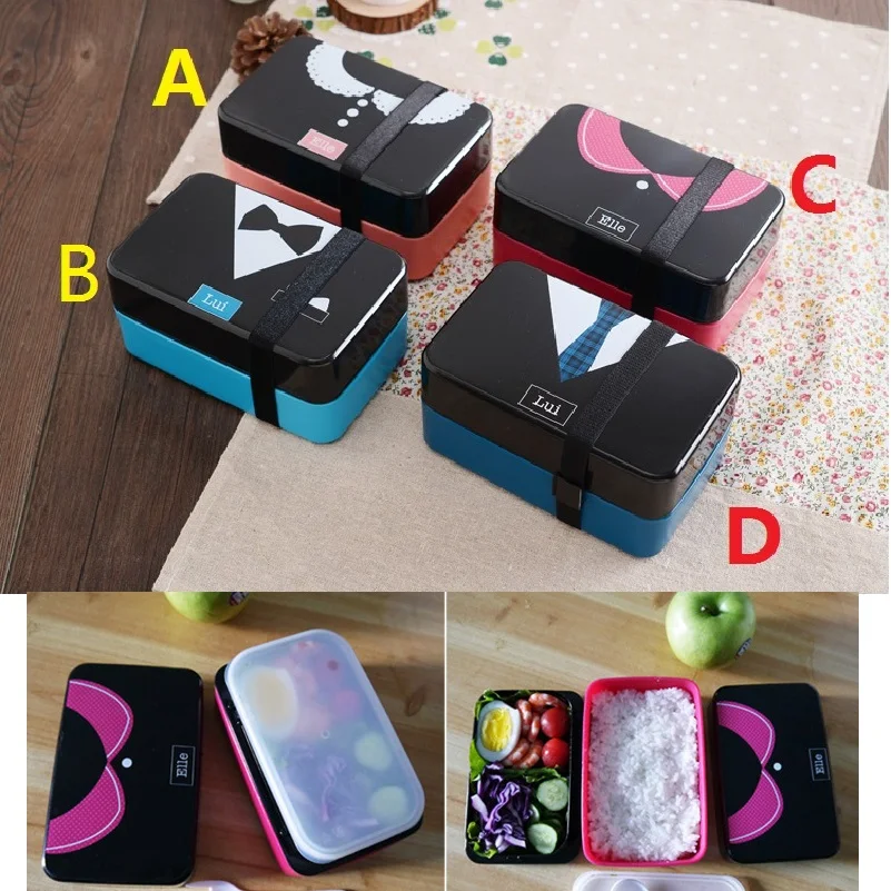 Japanese-Style-2-Layer-Lunch-Box-Belt-Bento-lunch-box-sushi-box ...