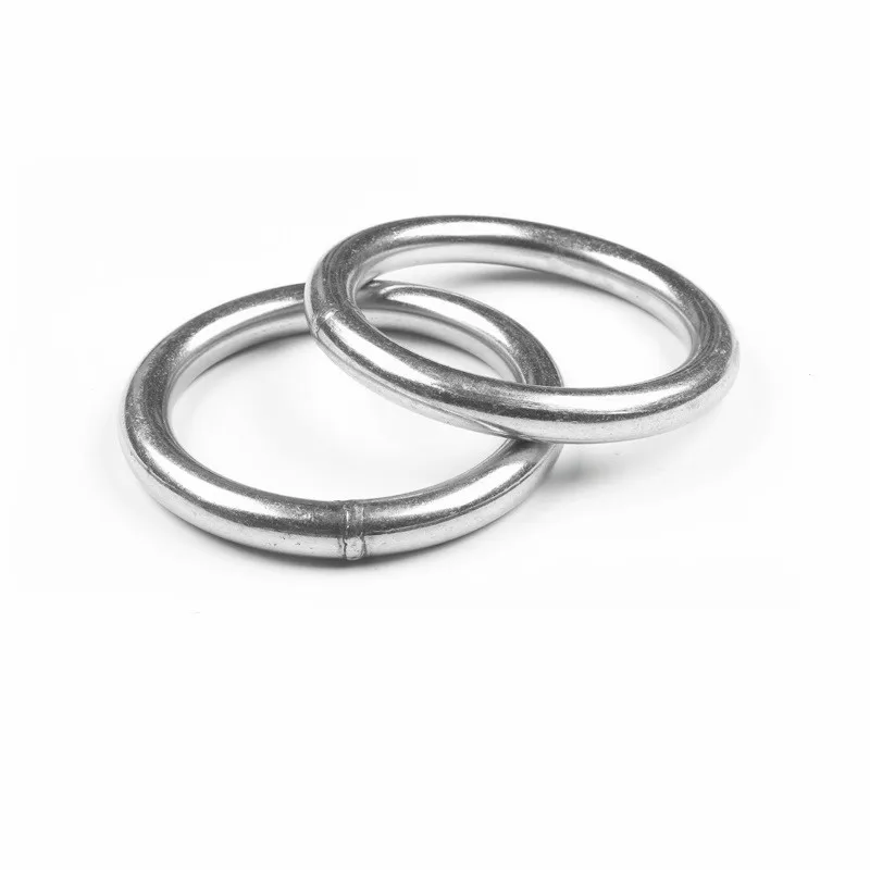 4x30MM Forged AISI 304 Stainless Steel Welded Round Ring Boat Hardware ...