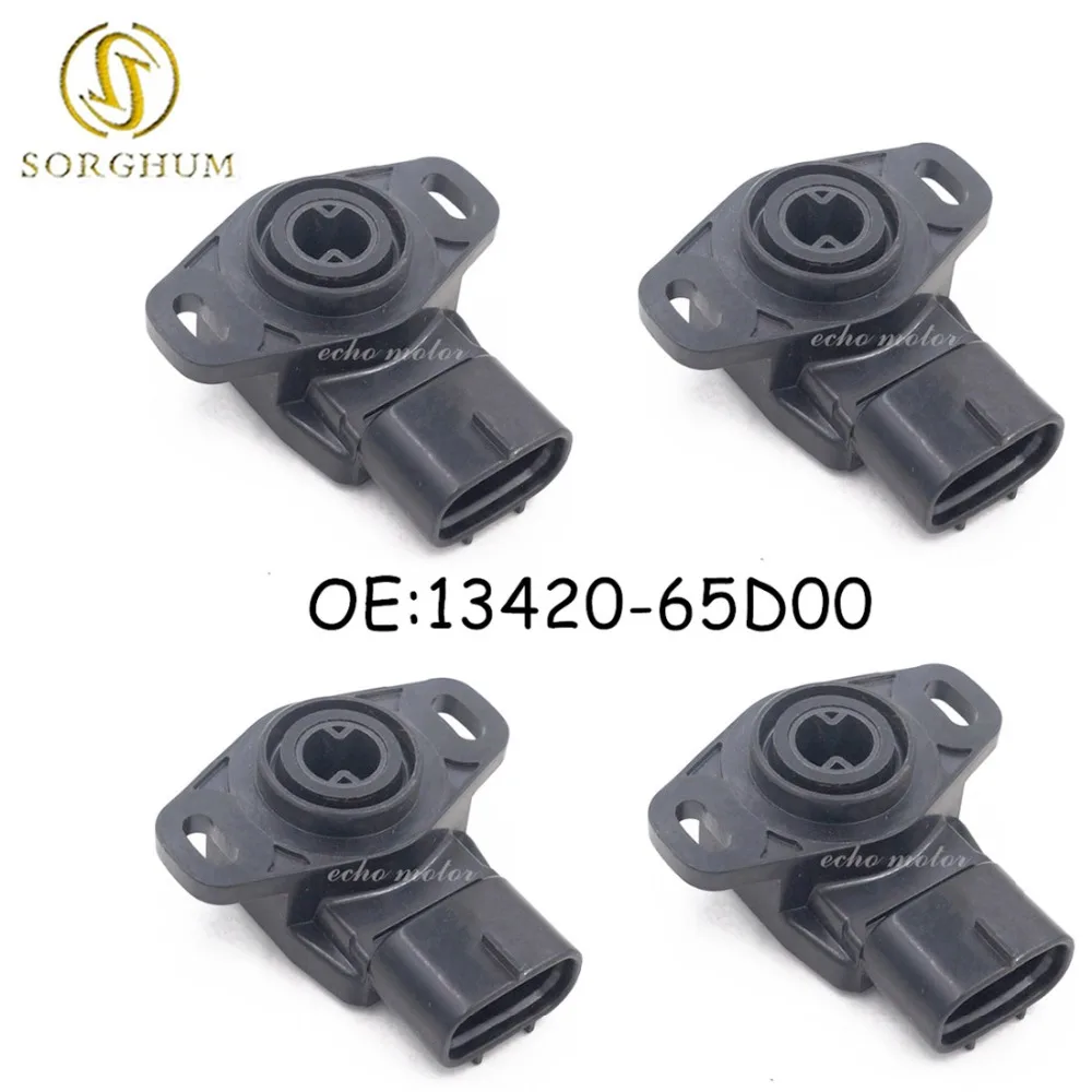 4pcs 13420-65d00 Car Styling Throttle Position Sensor Tps 1342065d00 ...