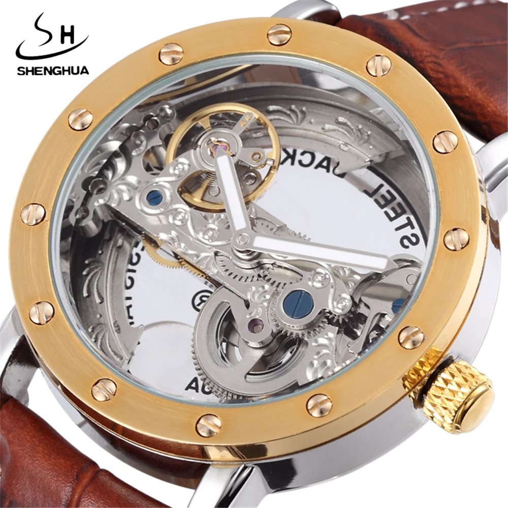 Fashion Brand SHENHUA 2017 Vintage Antique Hollow Carved Movement ...