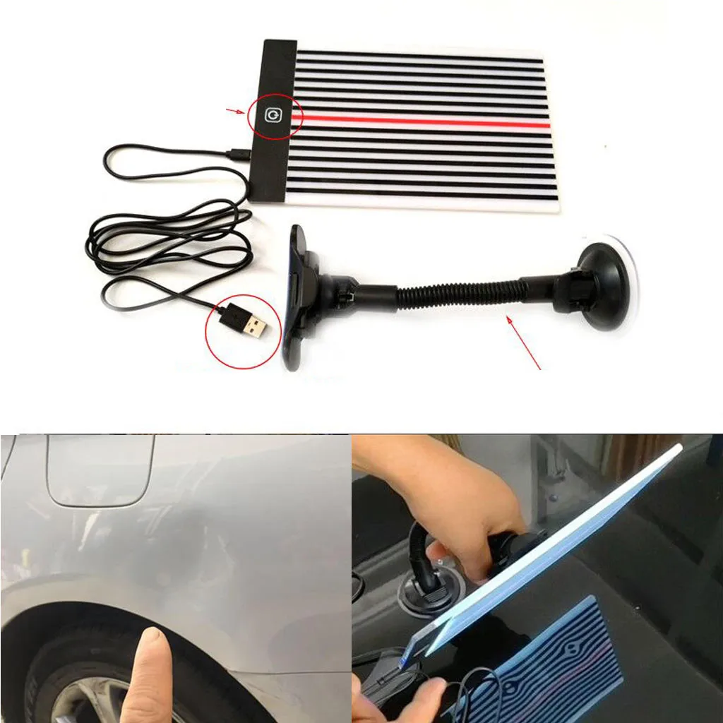 2019 NEW Car Bump Dent USB Detection Lamp Hail Pit Repair Lamp third ...