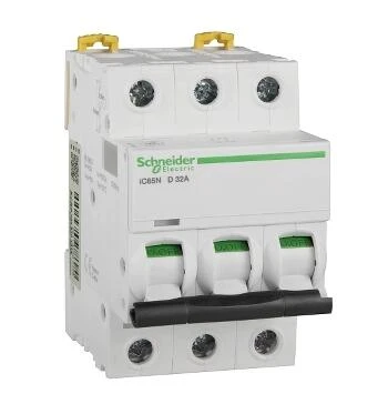 IC65N 3P D32A A9F19332 3P | 32A | D | 6KA IC65 Miniature Circuit Breaker