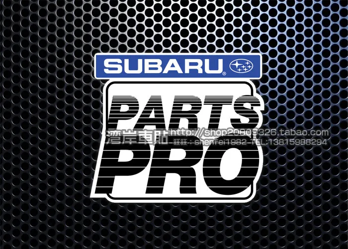 car sticker reflective car stickers refires SUBARU subaru car stickers ...