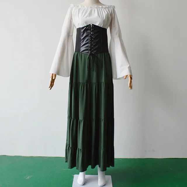 Renaissance Chemise And Corset