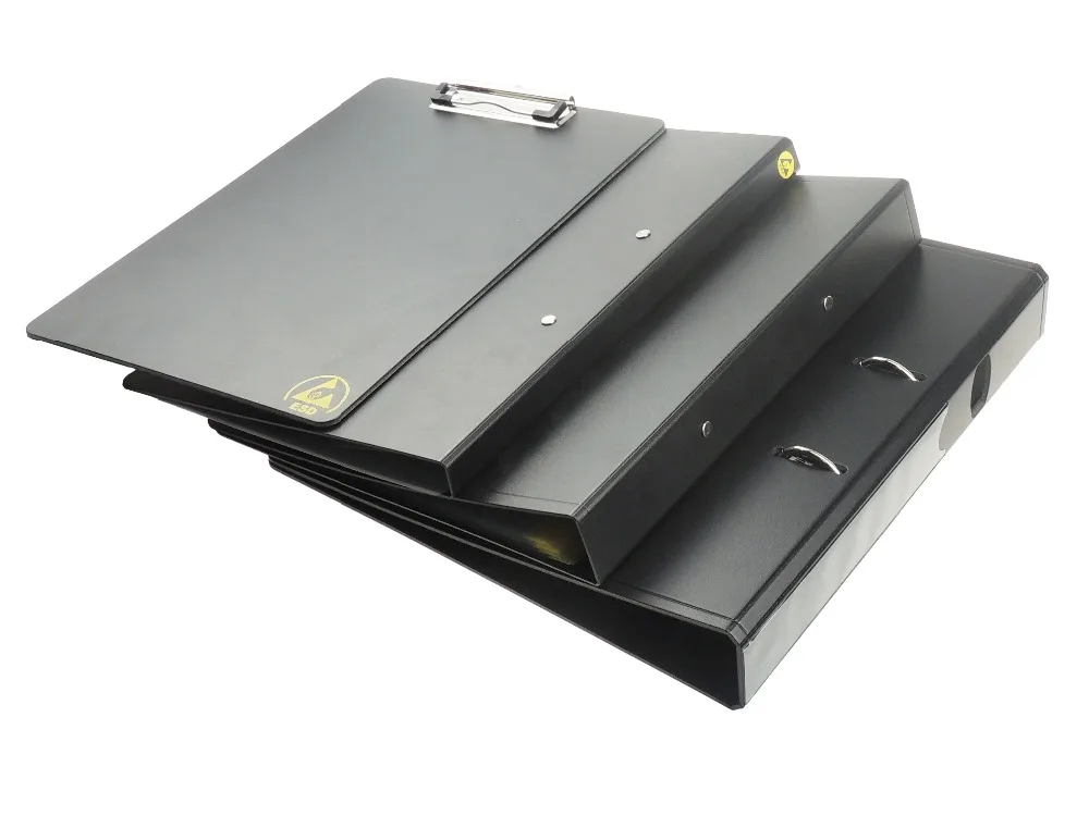 ESD Safe 2 Ring Binder with 1 1/2" Ring A4 Size 3 Different Kinds ESD ...