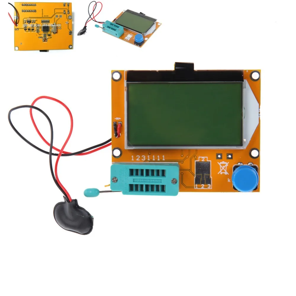 Lcr-t4 Transistor Tester 12846 Lcd M328 Tester Newest Diode Triode ...