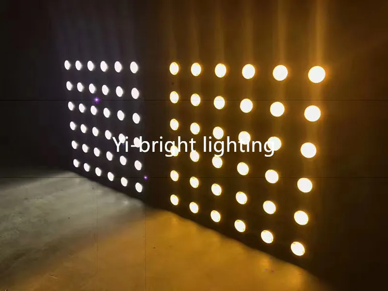 High Power 36PCSx3W Golden matrix can make with letters and numbers 6X6 ...