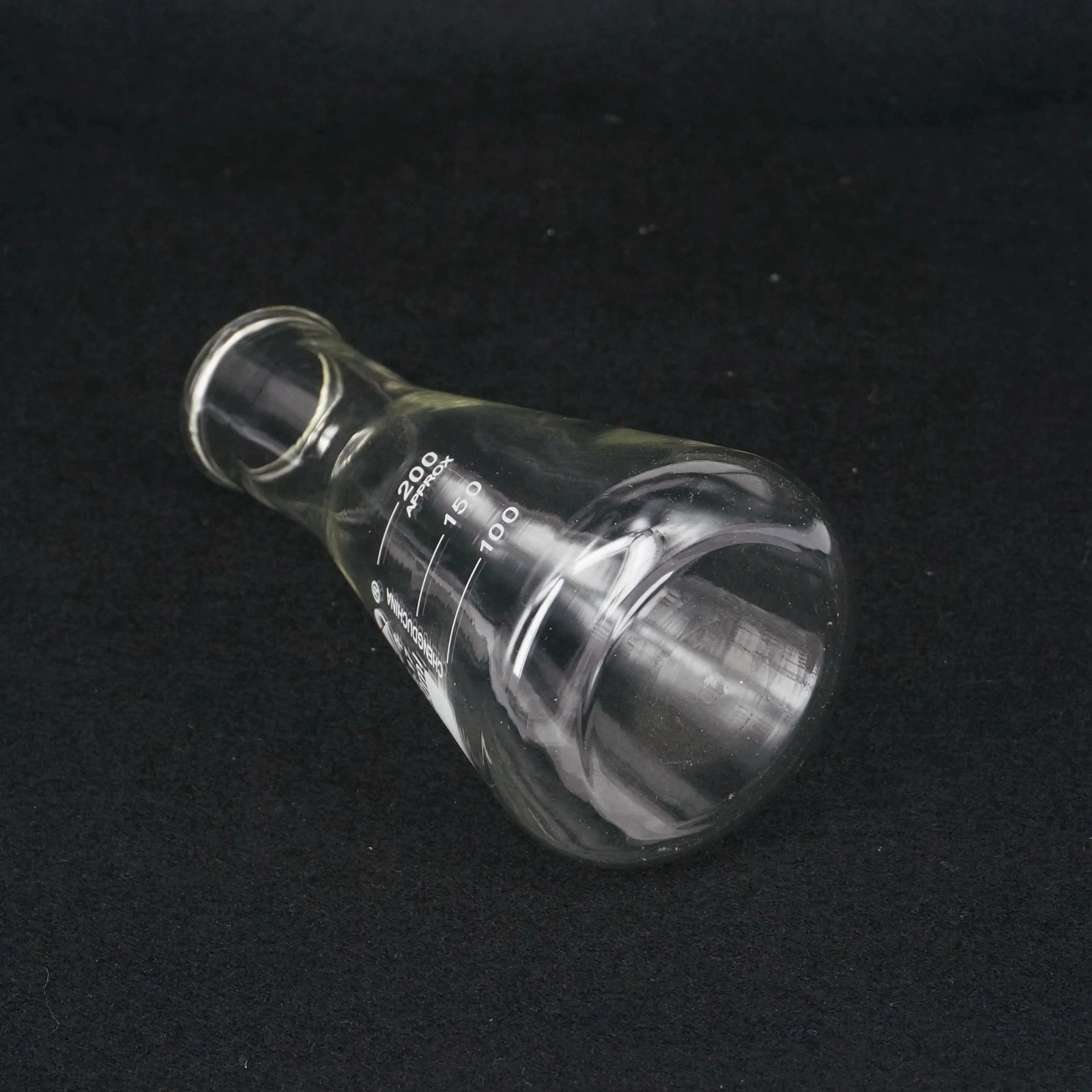 200ml Wide Neck Borosilicate Glass Conical Erlenmeyer Flask For ...
