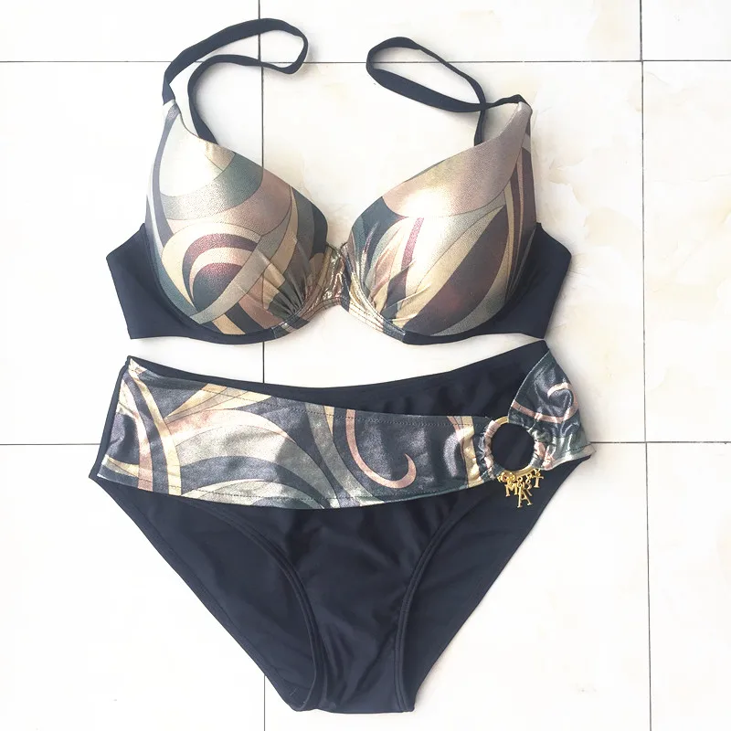 Plus size 42 44 46 48 super quality BIKINI OEM surplus Swimsuit Limited ...