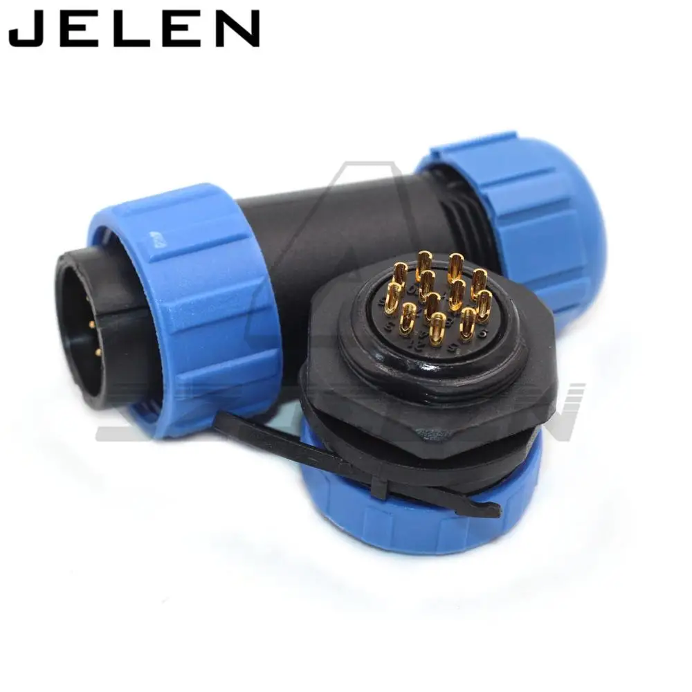 Aliexpress.com : Buy SP2110 Female male connector 12pin, waterproof ...