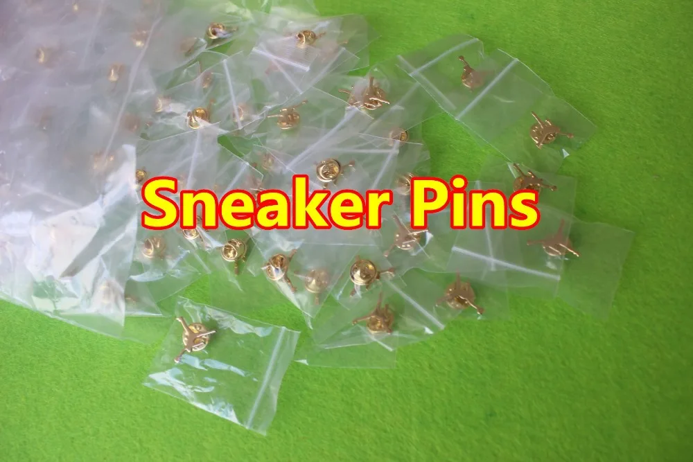 New Shiny Gold Plated Sneaker Pin~Gold Jumpman Pin~Sneaker Decoration ...