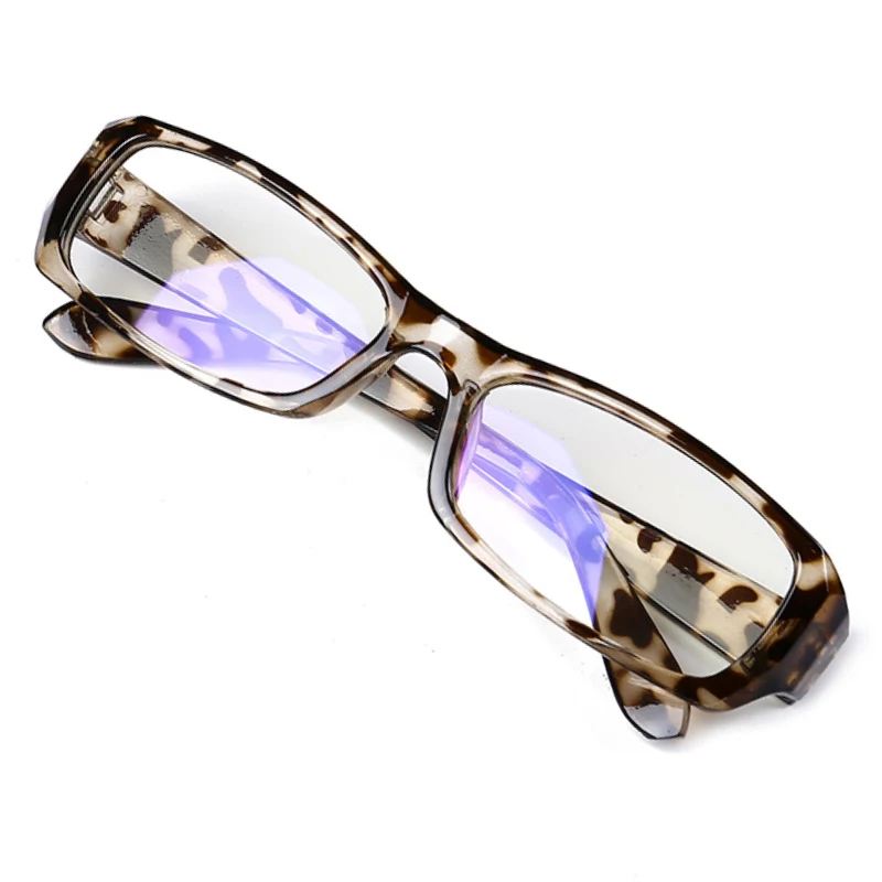 SO&EI Anti Blu ray Clear Lens Eyewear Rectangle Women Glasses Frame Eye ...