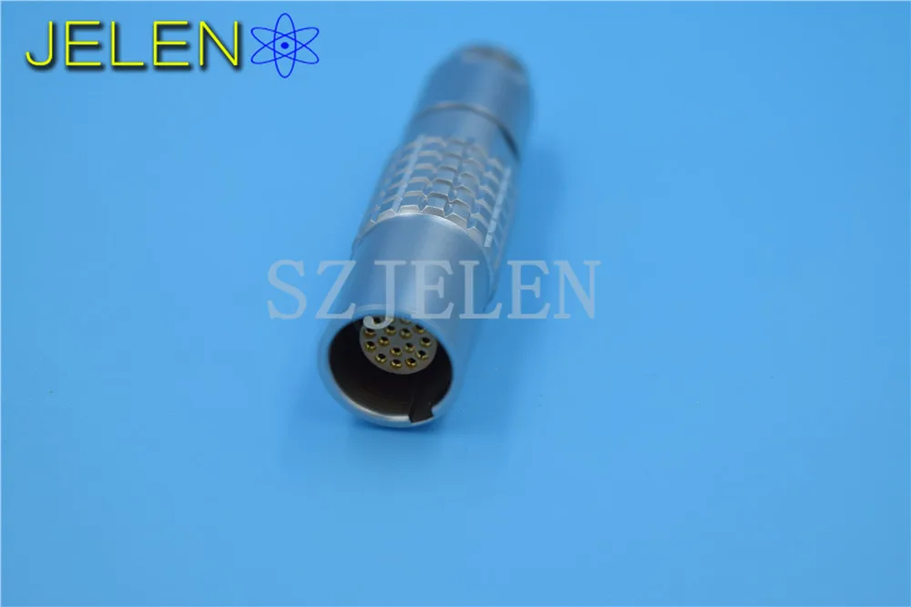 LEMO connector 16 pin PHG.1B.316.CLAD, power cable connector ,Medical ...