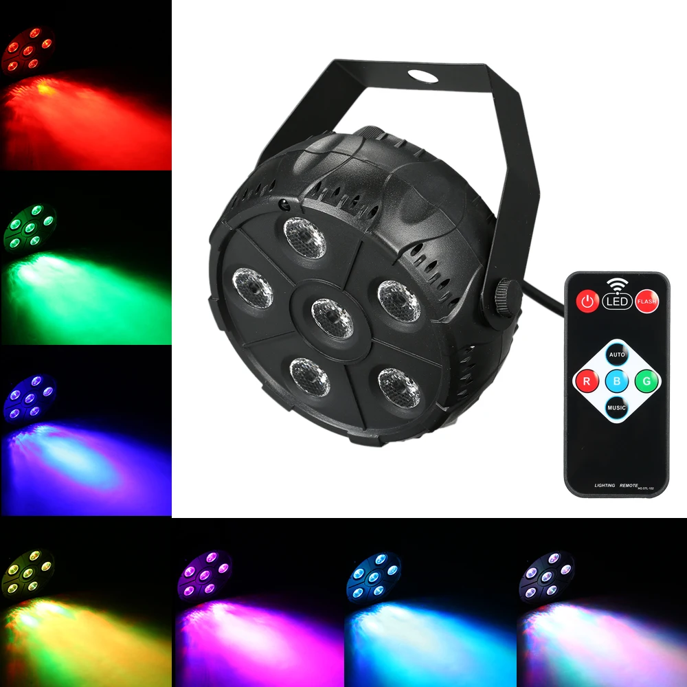 Проектор KTV плоский 6LED сценический свет Par RGB диско шар бар ...