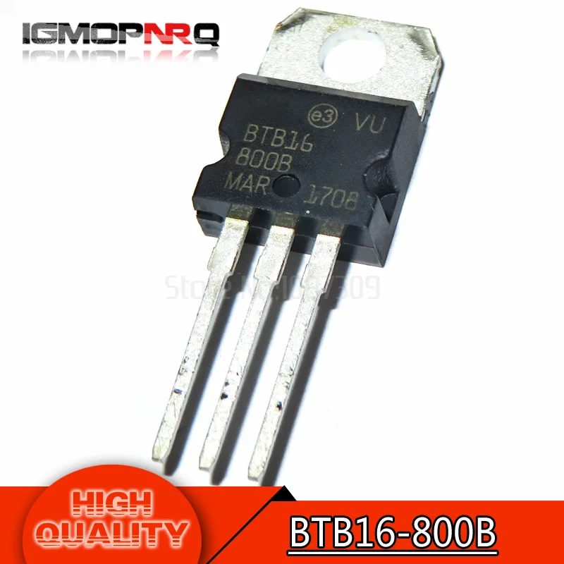 5pcs free shipping BTB16 800B BTB16 800 BTB016 Triacs 16 Amp 800 Volt ...