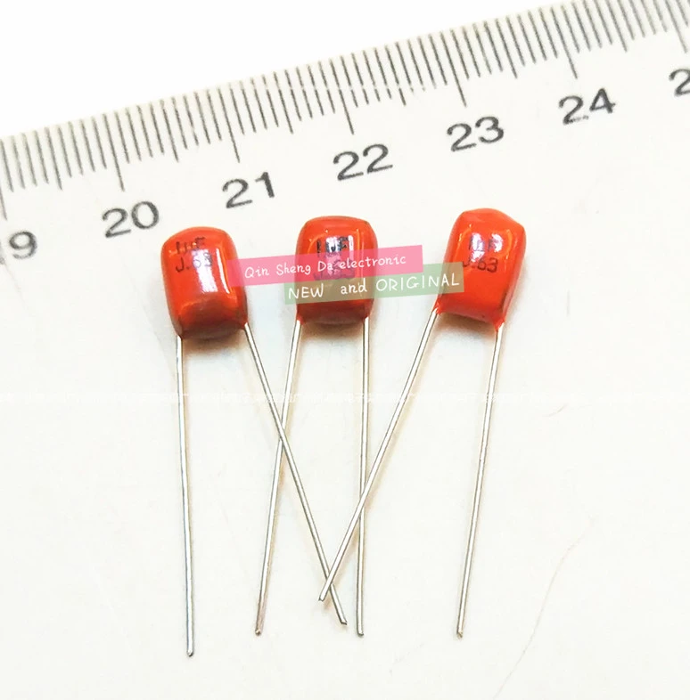 20pcs Capacitor 1000000pf 1000nf 1uf 63v Film Capacitor 105 Cbb ...