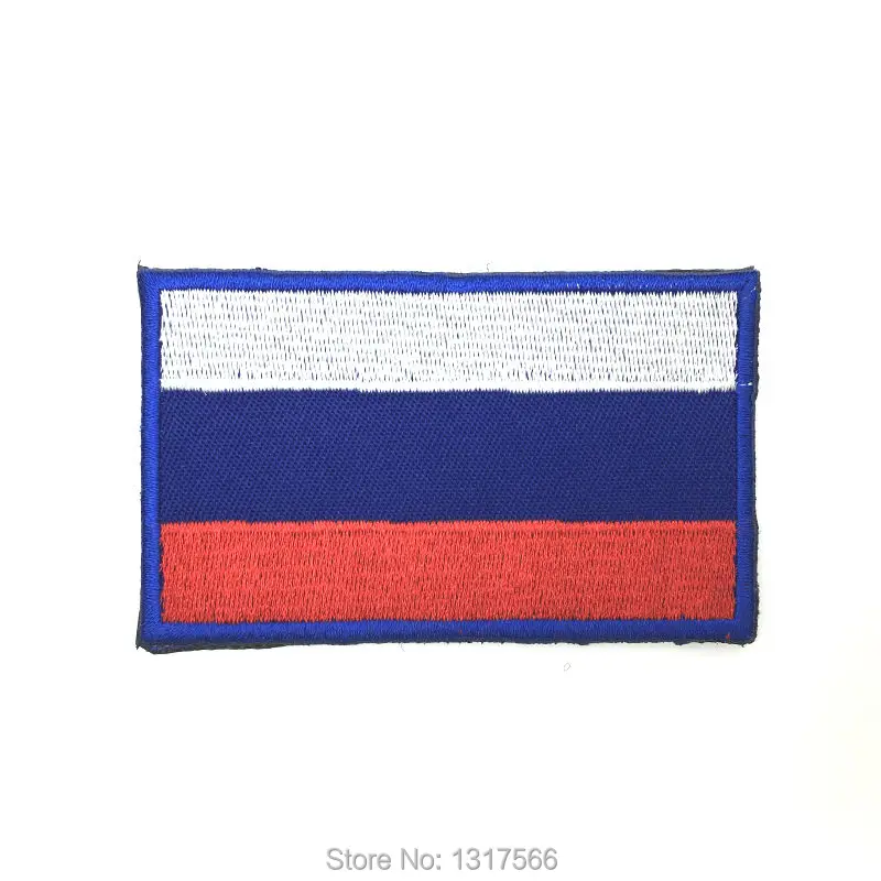 Russia Russian National Flag Embroidery Patch Embroidered Patches ...