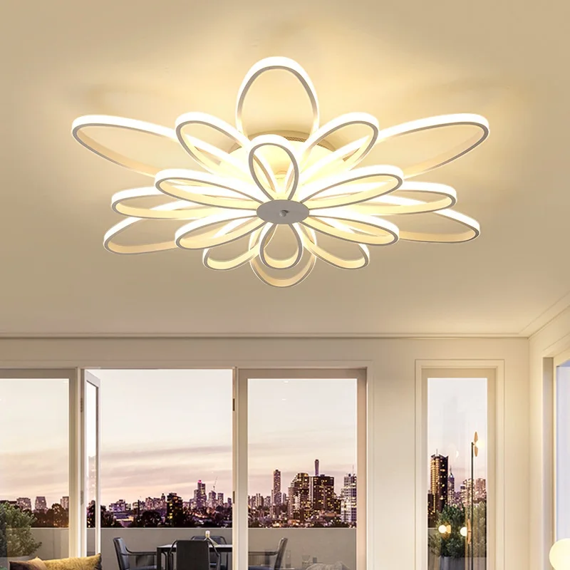 Creative Olive Led Ceiling Light Living Room Bedroom Study Restaurant ...