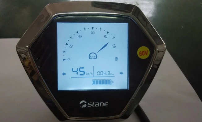 speedometer LCD DISPLAY power speed battery level light indicator 48v ...