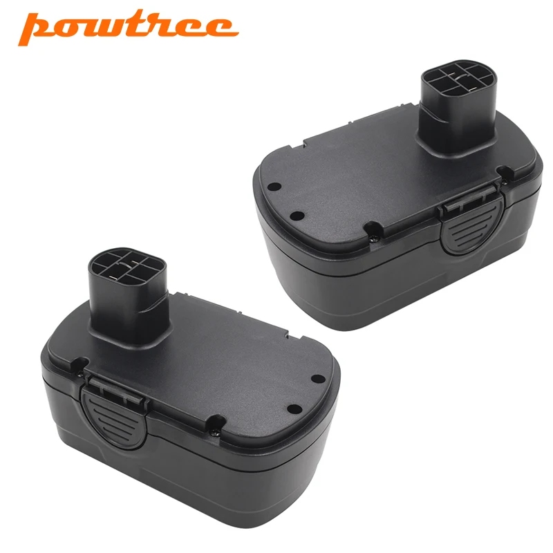Powtree 2pcs 2000mAh Replacement Battery for Earthwise Mode BP91001 18V ...