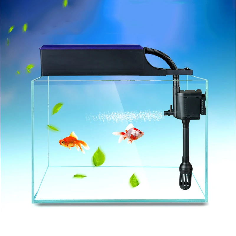 Aquarium External Filter Box Utra quiet submersible Pump Water ...